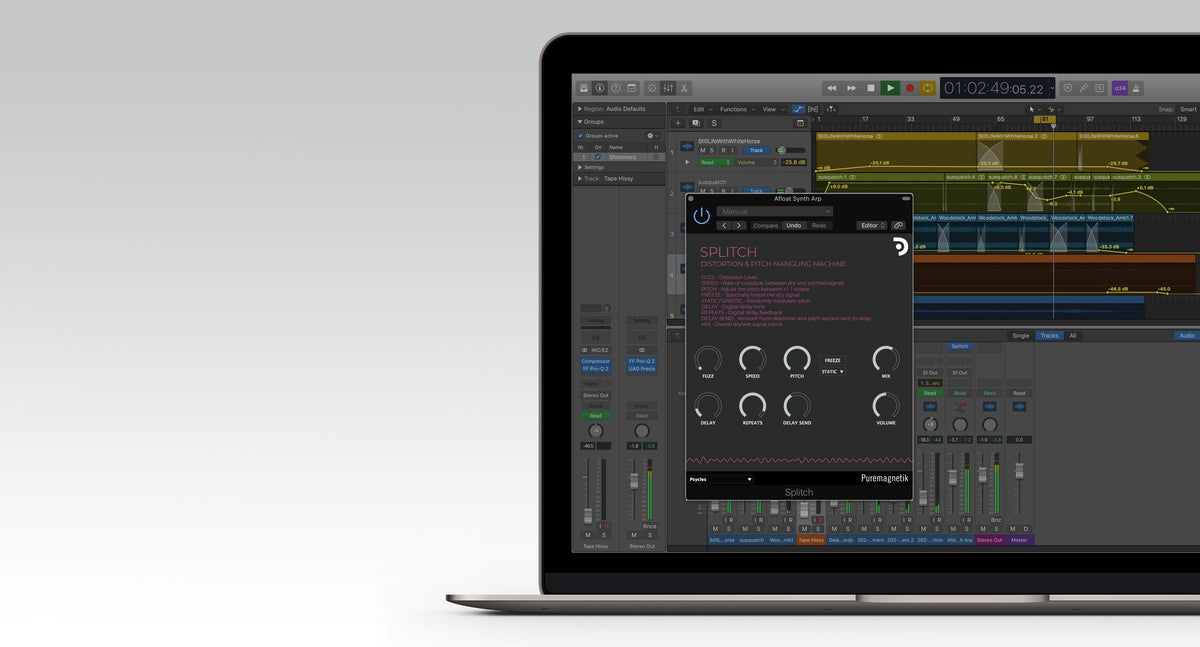 Splitch | Distortion & Pitch Mangling Machine | Puremagnetik