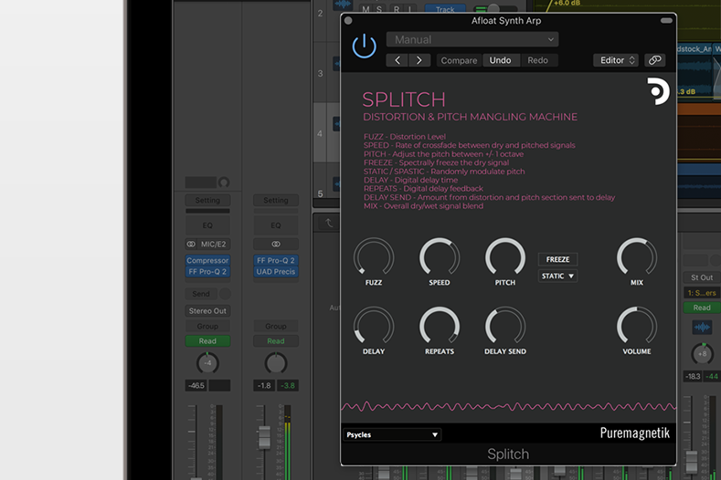 Splitch | Distortion & Pitch Mangling Machine | Puremagnetik